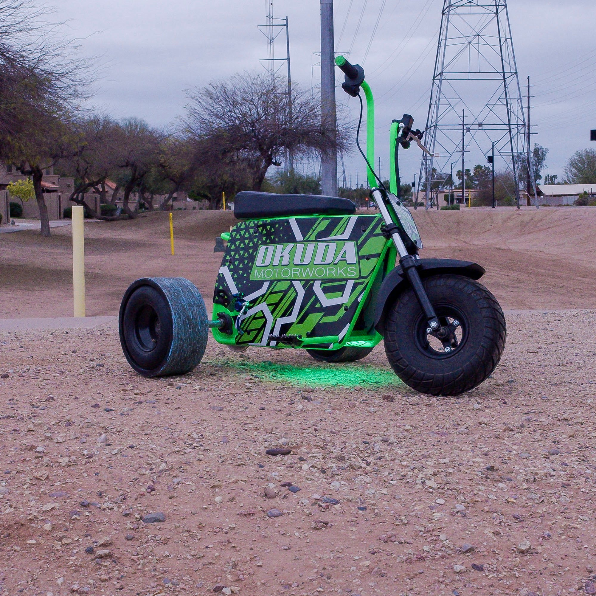 Phantom Trike Electric Drift Trike | Okuda Motorworks